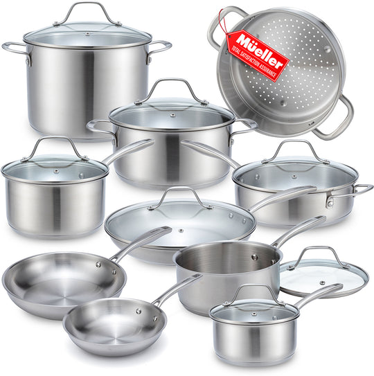 Cookware – Dutch Ovens, Stainless Steel Sets & Fry Pans | Mueller ...